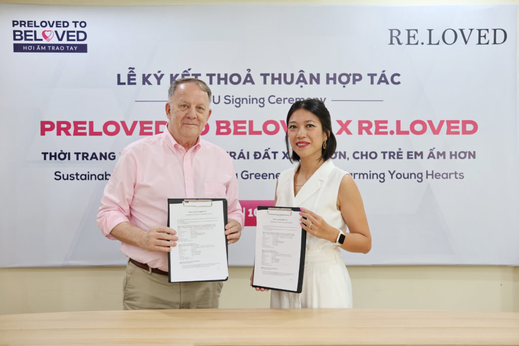 Preloved to Beloved introduces it first partner RE.LOVED Vietnam - Vietnam Children’s Fund